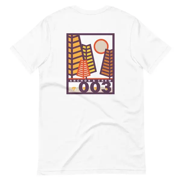 ANCHOR & CREW Three Field Notes Organic Cotton T-shirt