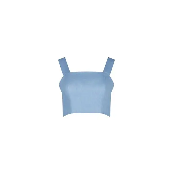 SHIKANZY Lilly Bustier Linen With Adjustable Straps