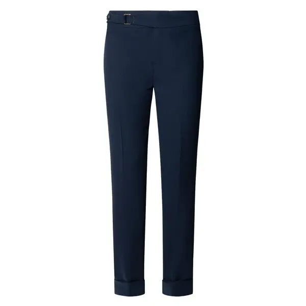 THE EXTREME COLLECTION Atelier Straight-leg Tailored Trousers - Blue