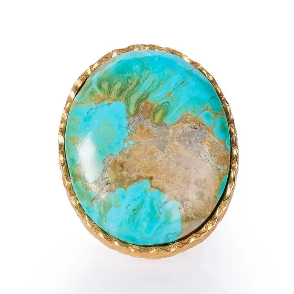 CHRISTINA GREENE Statet Ring In Turquoise - Blue