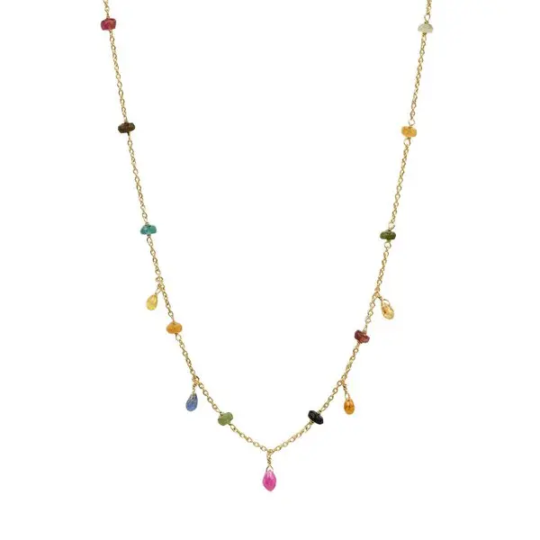KARMA AND LUCK Vibrant Soul Multi-stone Necklace