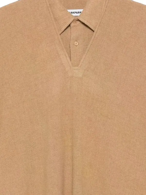 DARKPARK Layered Detail Wool Shirt