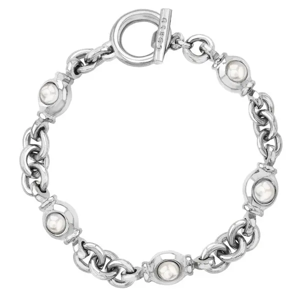 CORSO JEWELRY Ponza Silver Bracelet Pearl