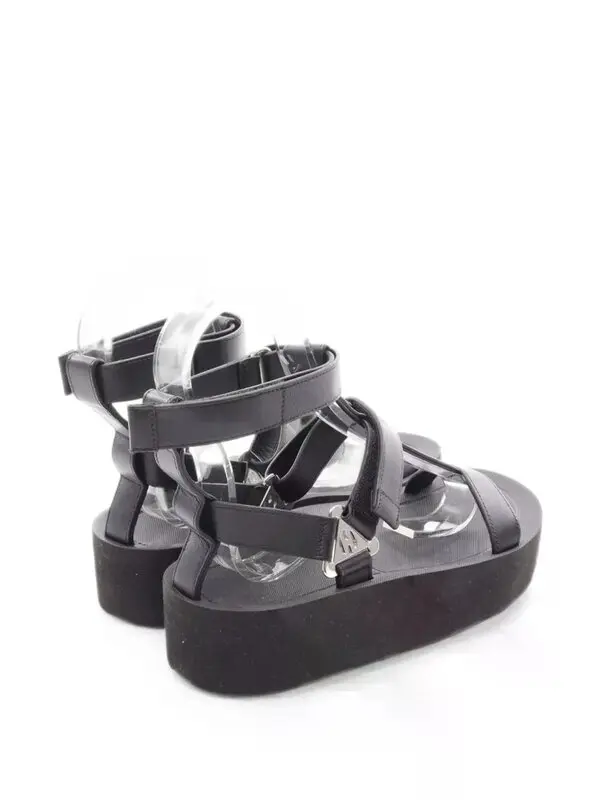 Hermès Enid H Buckle Leather Sandals