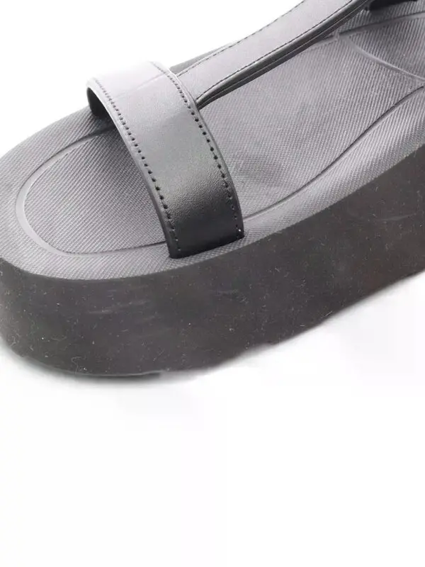 Hermès Enid H Buckle Leather Sandals