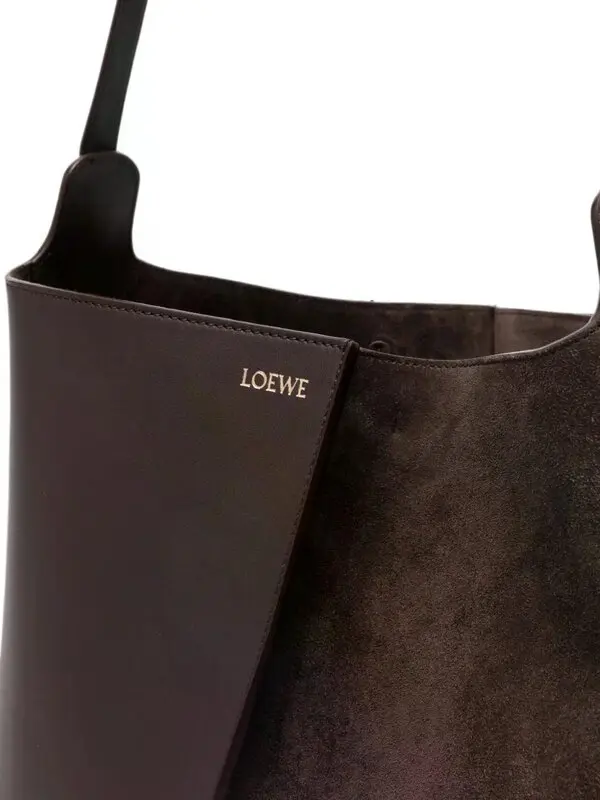 Loewe Bilbao Leather-suede Shoulder Bag