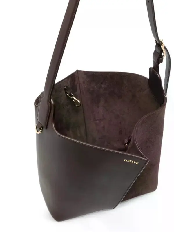 Loewe Bilbao Leather-suede Shoulder Bag