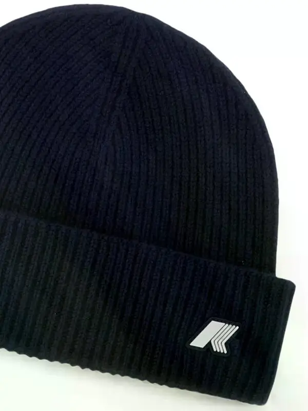 K-WAY Brice Logo-patch Beanie Hat