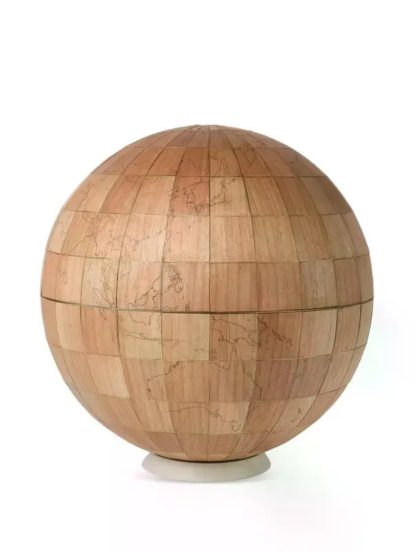 Brunello Cucinelli Walnut Wood Large Globe