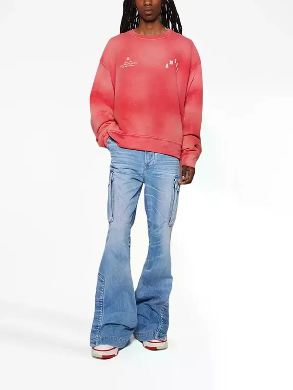Amiri Vintage Collegiate Cotton Sweatshirt