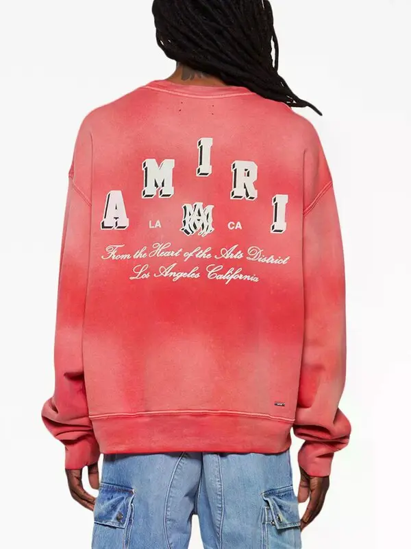 Amiri Vintage Collegiate Cotton Sweatshirt