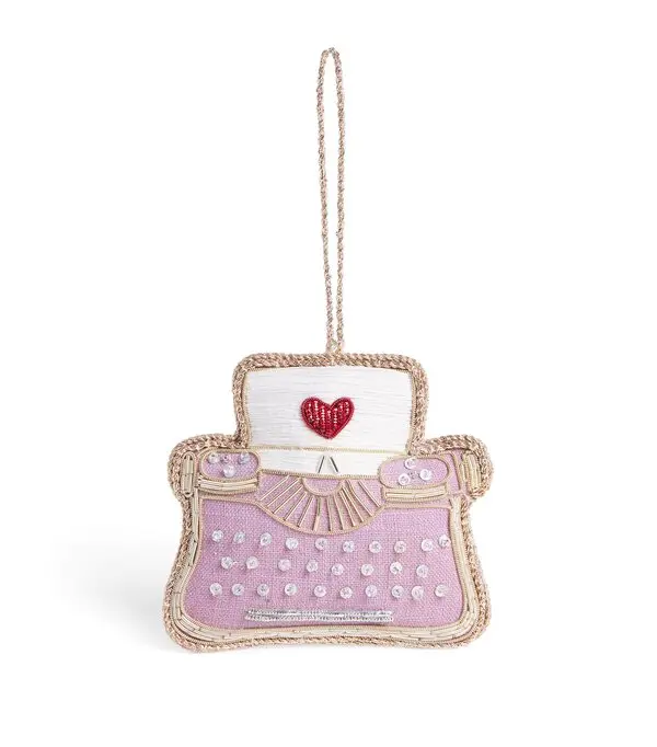 KATIE LARMOUR Typewriter Tree Decoration