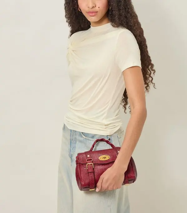 Mulberry Mini Alexa Cross-body Bag - Red