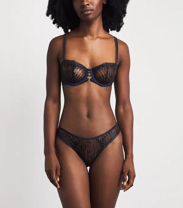 AUBADE Embroidered Voodoo Kiss Half-cup Bra