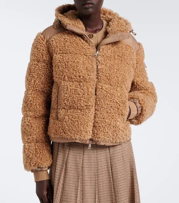 Moncler Alpestre Teddy Down Jacket