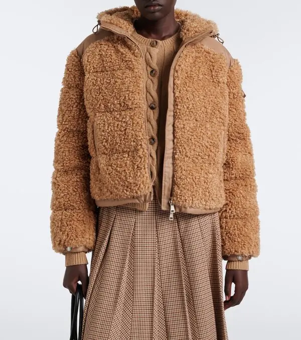 Moncler Alpestre Teddy Down Jacket