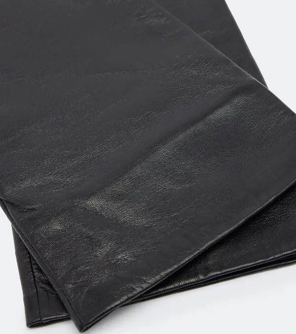 THE FRANKIE SHOP Veneto Leather Gloves