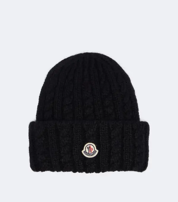 Moncler Alpaca And Wool-blend Beanie
