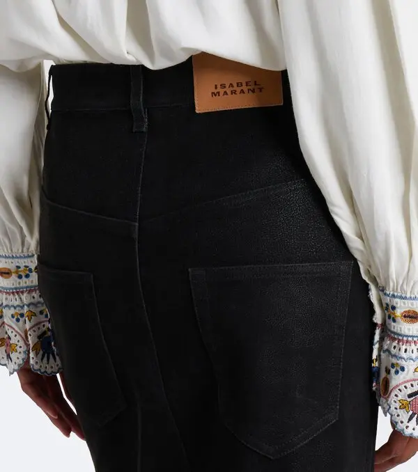 MARANT ETOILE Bisane Midi Skirt