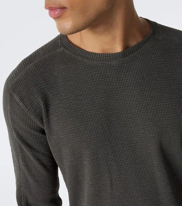 Ralph Lauren Waffle-knit Cotton Sweater
