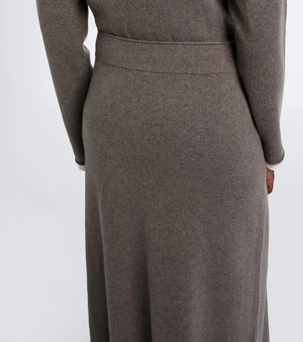 Arch4 Parker Cashmere Maxi Skirt
