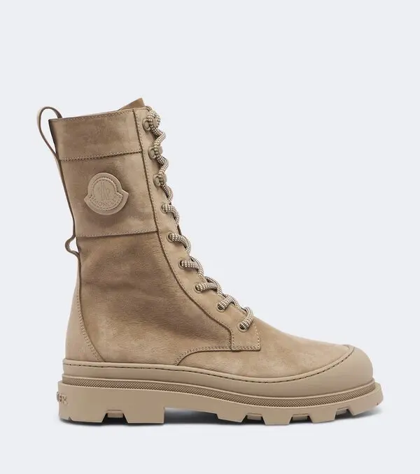 Moncler Vera Leather Ankle Boots