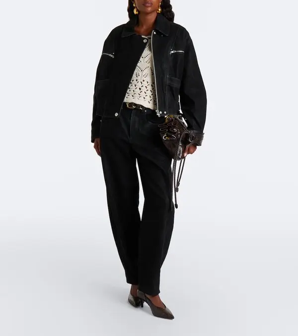 MARANT ETOILE Belky Wide-leg Pants