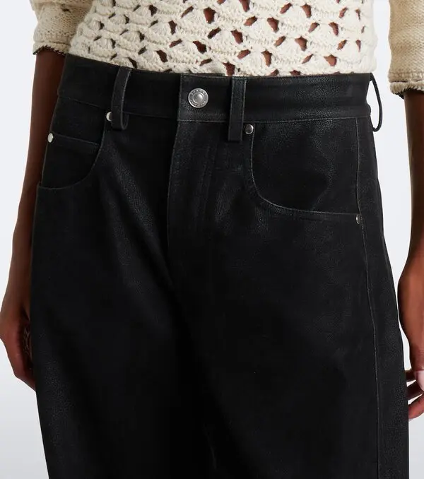 MARANT ETOILE Belky Wide-leg Pants