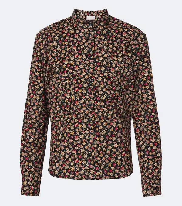 Moncler Floral Cotton Corduroy Shirt - Multicoloured