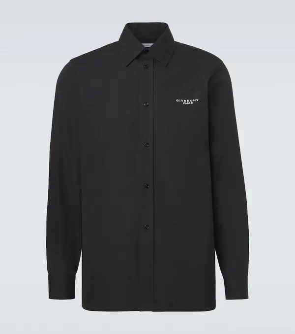 Givenchy Logo Cotton Shirt