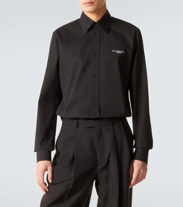 Givenchy Logo Cotton Shirt