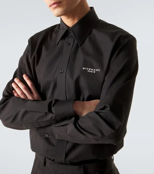 Givenchy Logo Cotton Shirt