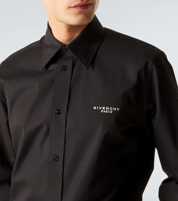 Givenchy Logo Cotton Shirt