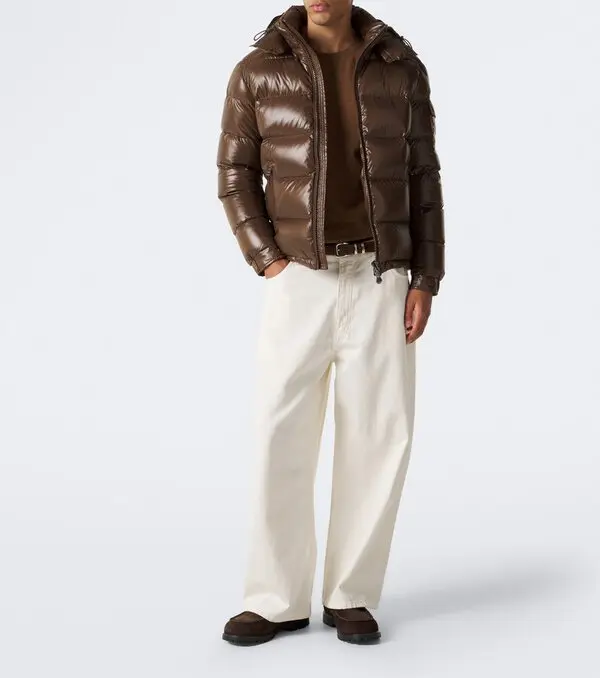Moncler Maya Hooded Down Jacket
