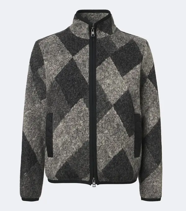 Moncler Argyle Wool-blend Jacket