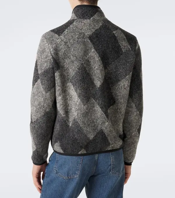 Moncler Argyle Wool-blend Jacket