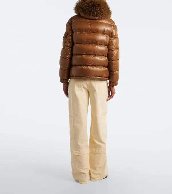 Moncler Cotton Wide-leg Cargo Trousers