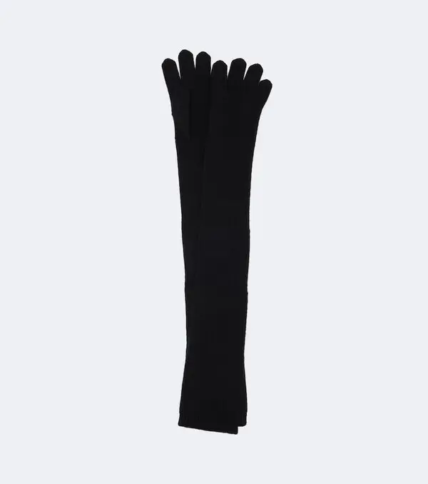 Nour Hammour Cashmere And Wool Gloves