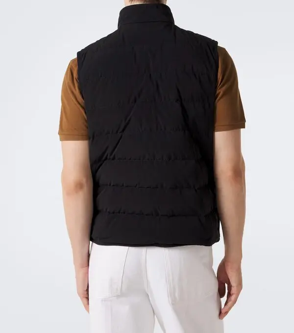 Moncler Lenevra Wool-blend Down Vest