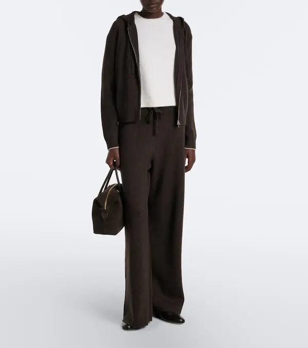 Arch4 Ribbed Cashmere Hoodie