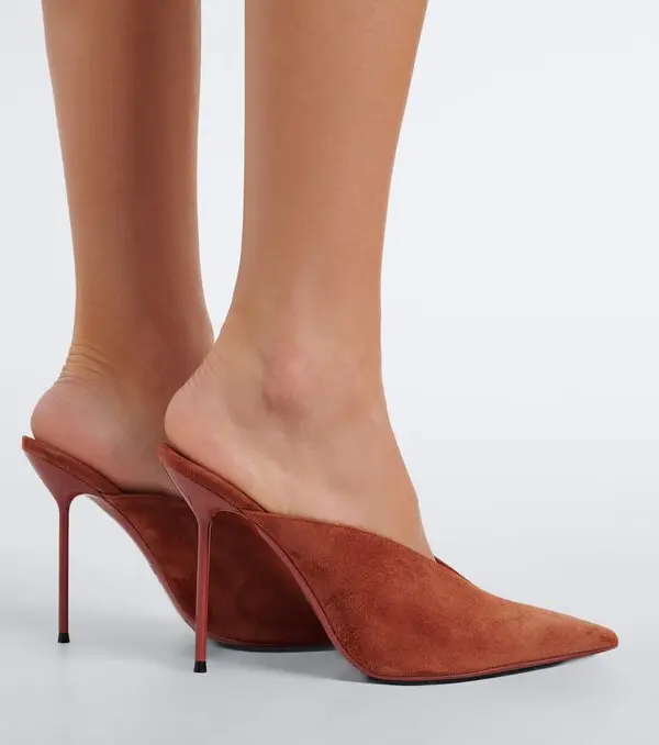 Paris Texas Lidia Suede Mules
