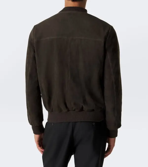 ARMA Didier Suede Bomber Jacket