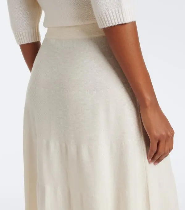 Arch4 Helma Cashmere Midi Skirt