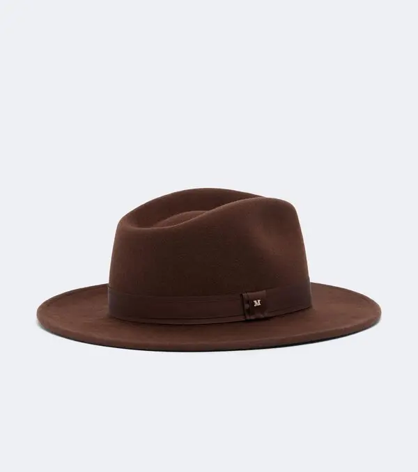 Max Mara Wool And Cashmere Fedora - Brown