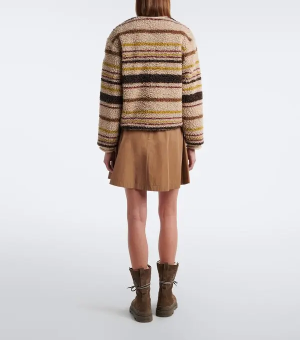 Moncler Pleated Miniskirt