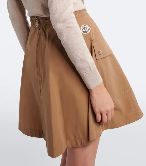 Moncler Pleated Miniskirt
