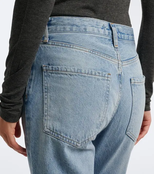 AGOLDE Riley Cropped Straight Jeans
