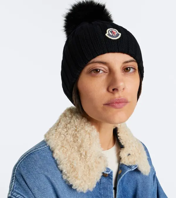 Moncler Virgin Wool Beanie