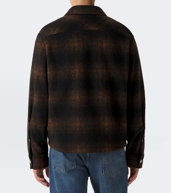Moncler Archivio Checked Zip-up Jacket