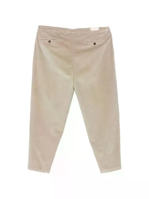 BRIGLIA 1949 Pleated Corduroy Trousers